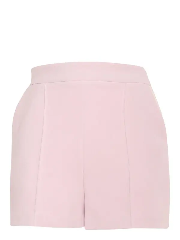 Elisabetta Franchi Stretch Fitted Shorts - Red