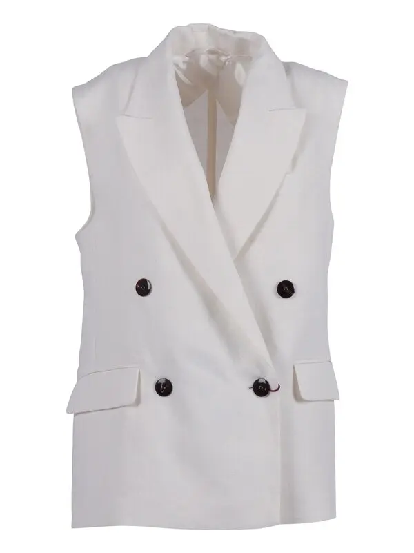 Max Mara Aia Sleeveless Jacket - Other