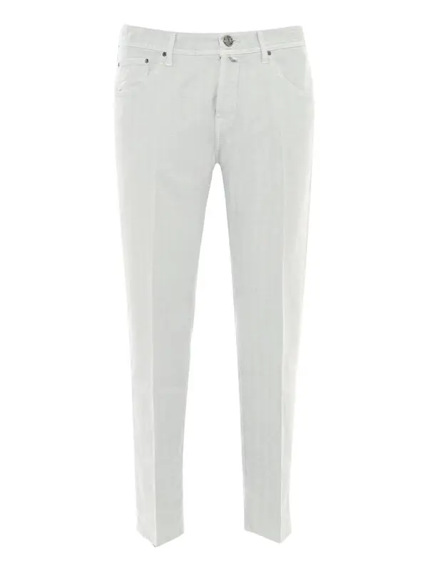Jacob Cohen Slim Cropped Carrot Pant - Other