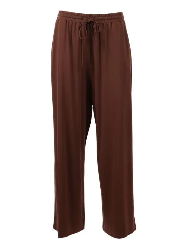 Max Mara Modico Jersey Trousers - Red