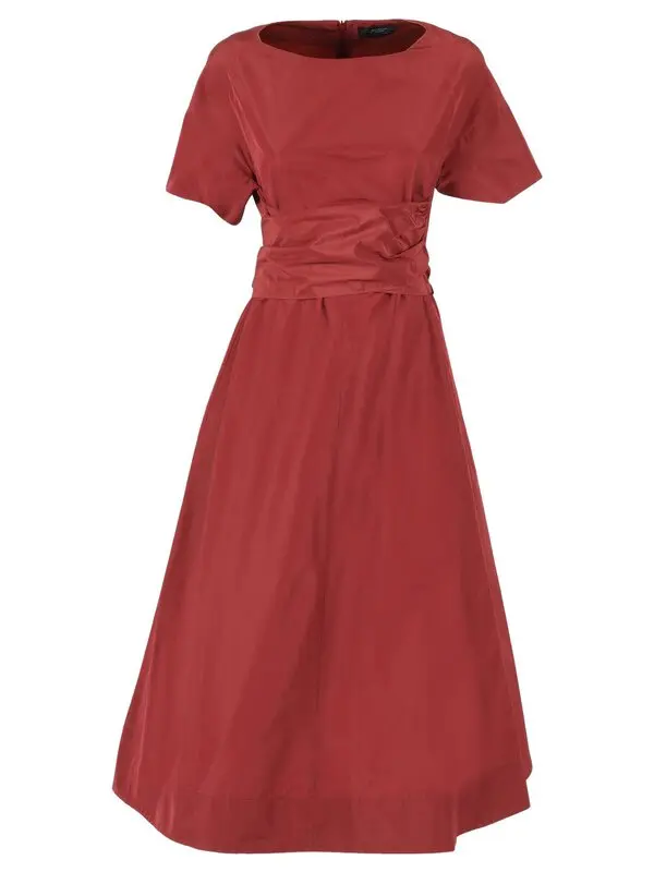 Max Mara Abito Pioppo Dress - Red