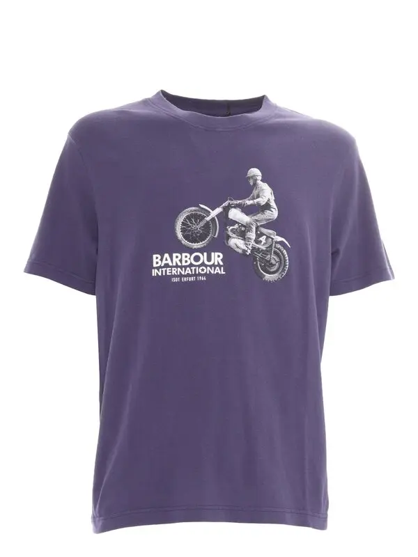 Barbour Graphic T-shirt - Blu
