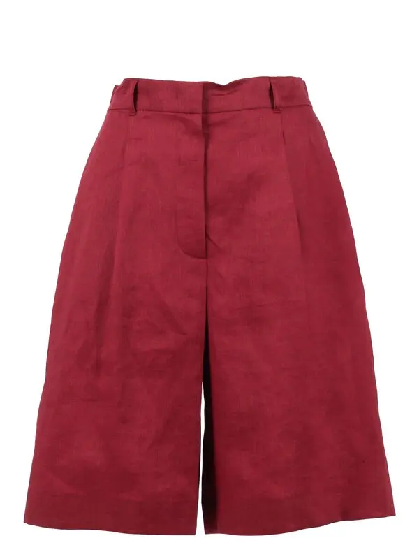Max Mara Caravan Short Pants - Red
