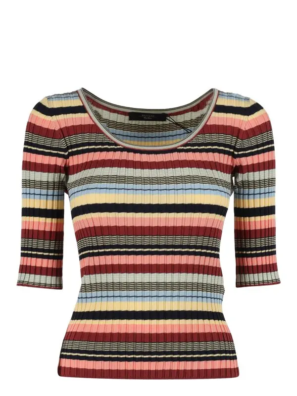 Max Mara Maglia Canottiera Guglia Top - Other, With A Wall Thickness