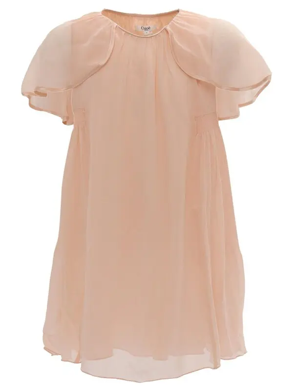Chloé Dress With Cape - Red