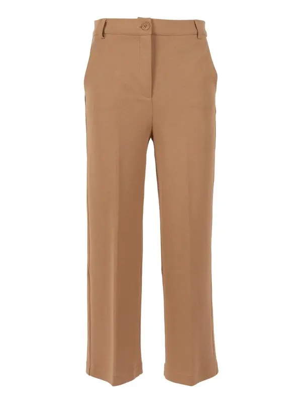 Max Mara Abano Jersey Pant - Red