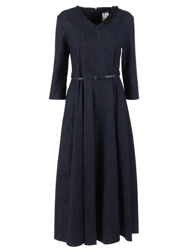 Max Mara Abito Vela - Blu