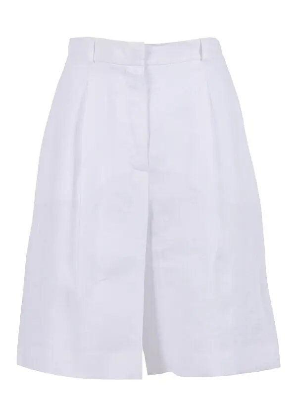 Max Mara Caravan Short Pant - White