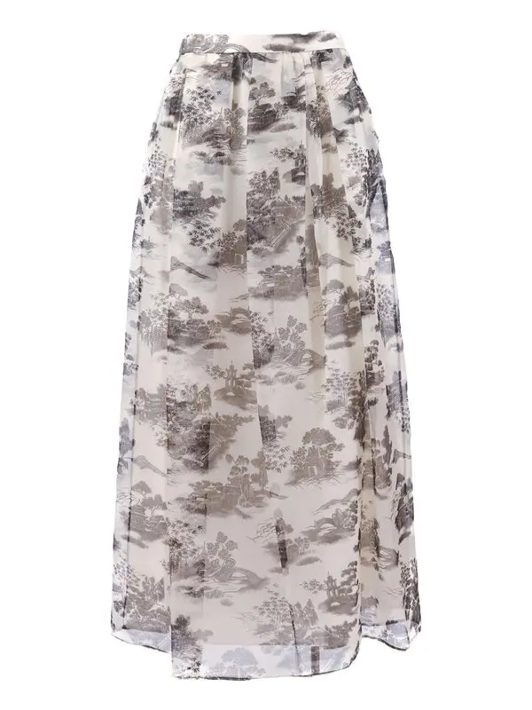 Max Mara Msesabbia Skirt - Red