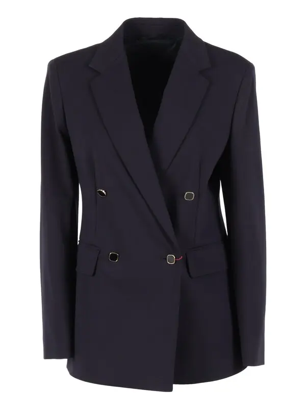 Max Mara Riviera Jersey Jacket - Blu