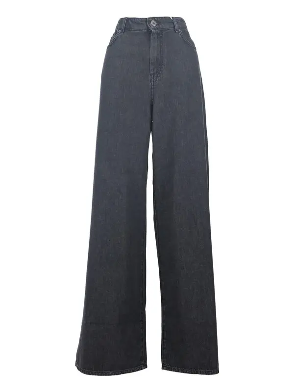 Max Mara Vega Denim Pantalone - Red