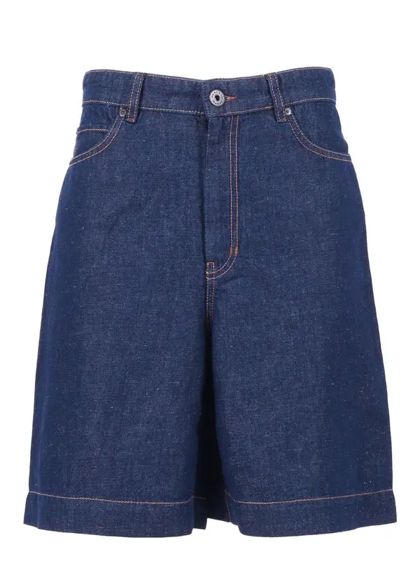 Max Mara Ozono Short Pant - Blu