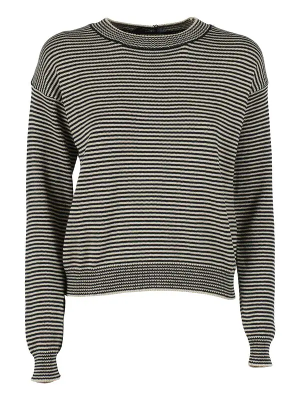 Max Mara Maglia Canottiera Top - Blu