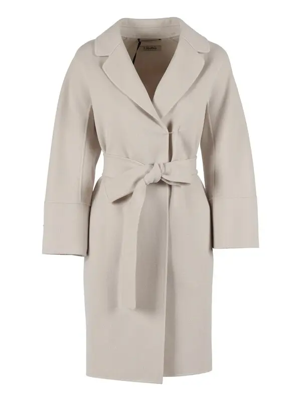 Max Mara Arona Coat - White