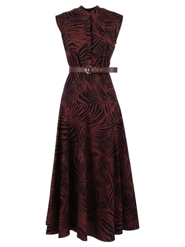 Max Mara Abito West Dress - Red