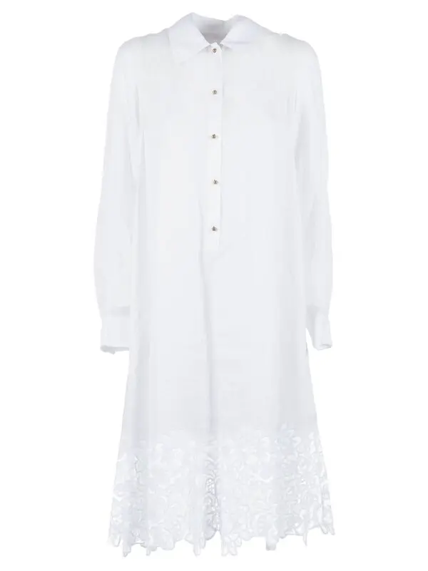 Max Mara Abito + 1 Pezzo Mela - White