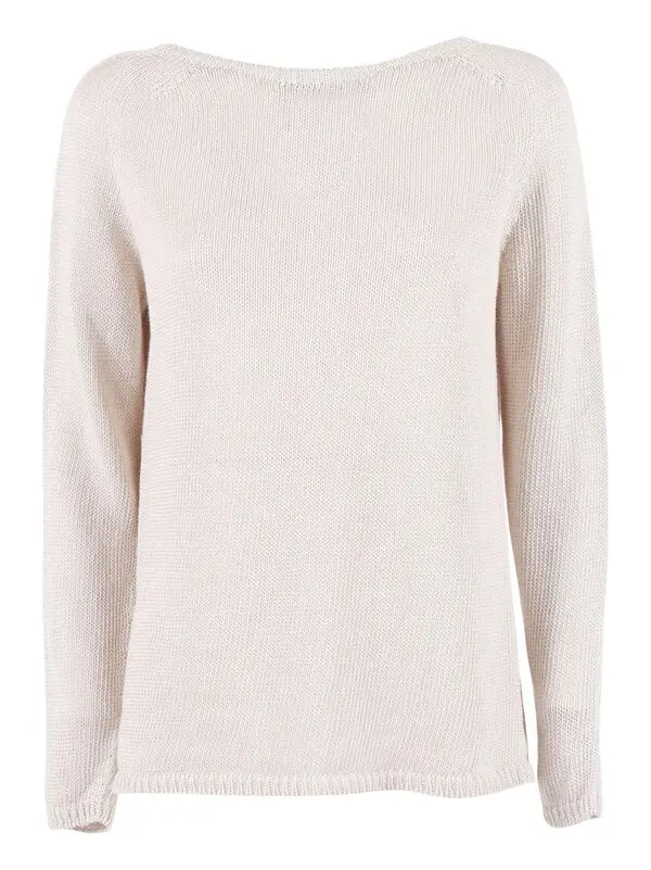 Max Mara Maglia Canottiera Top Giolino - White