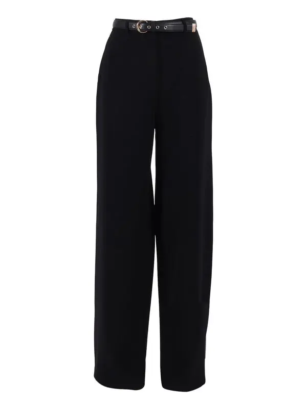 Max Mara Amico Full Length Pant - Red