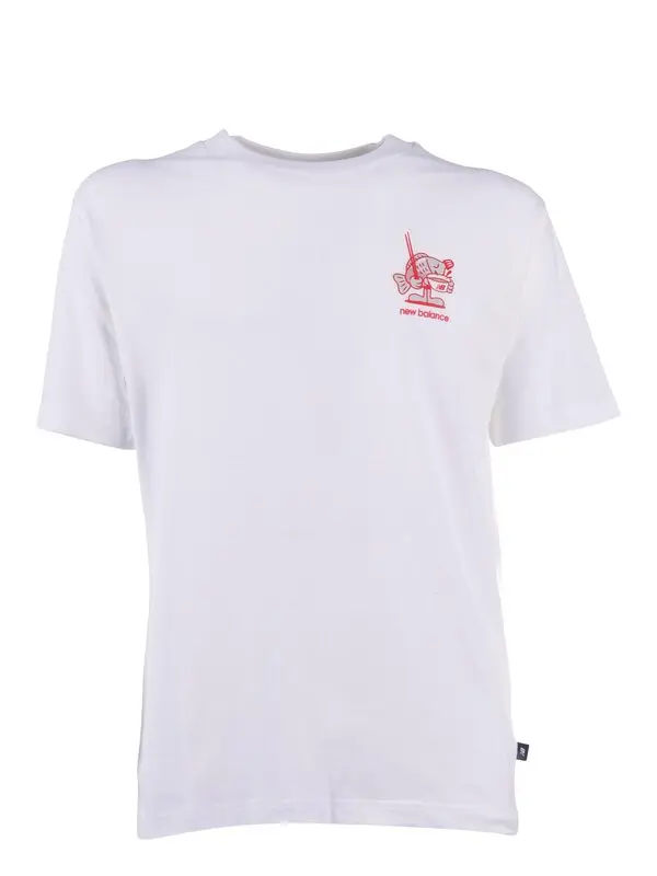 NEW BALANCE Ramen Graphic T-shirt - White