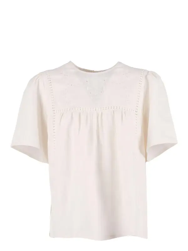 Max Mara Bacino Body Top - White