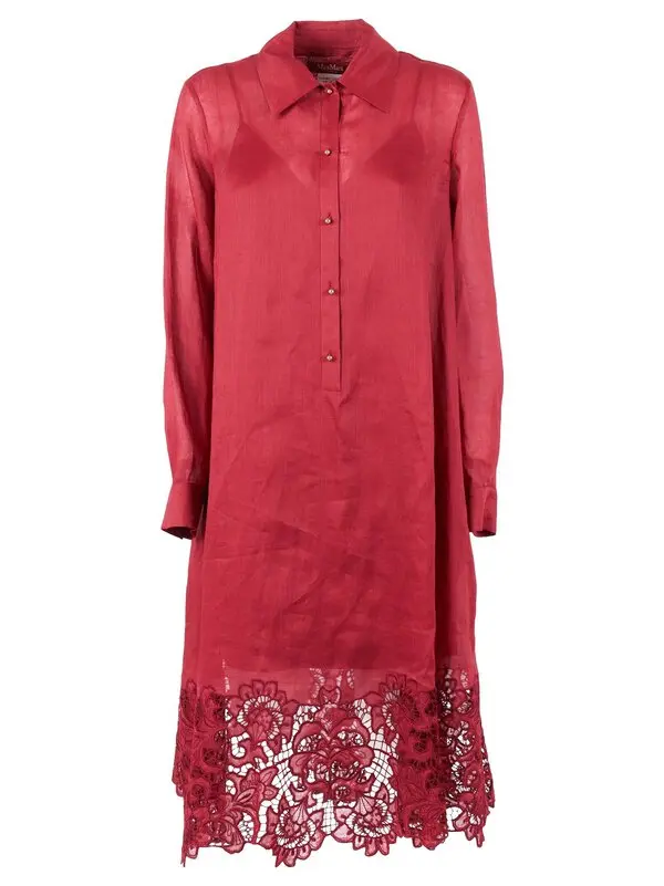 Max Mara Mela Dress - Red