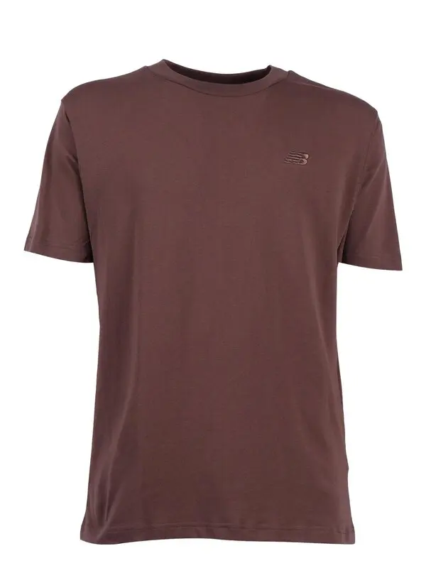NEW BALANCE Athletics Cotton T-shirt - Red