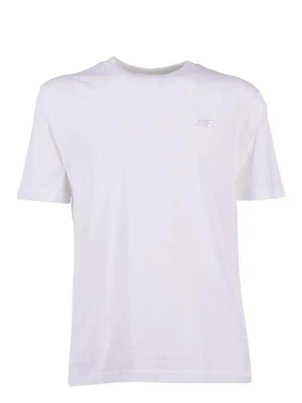 NEW BALANCE Athletics Cotton T-shirt - White