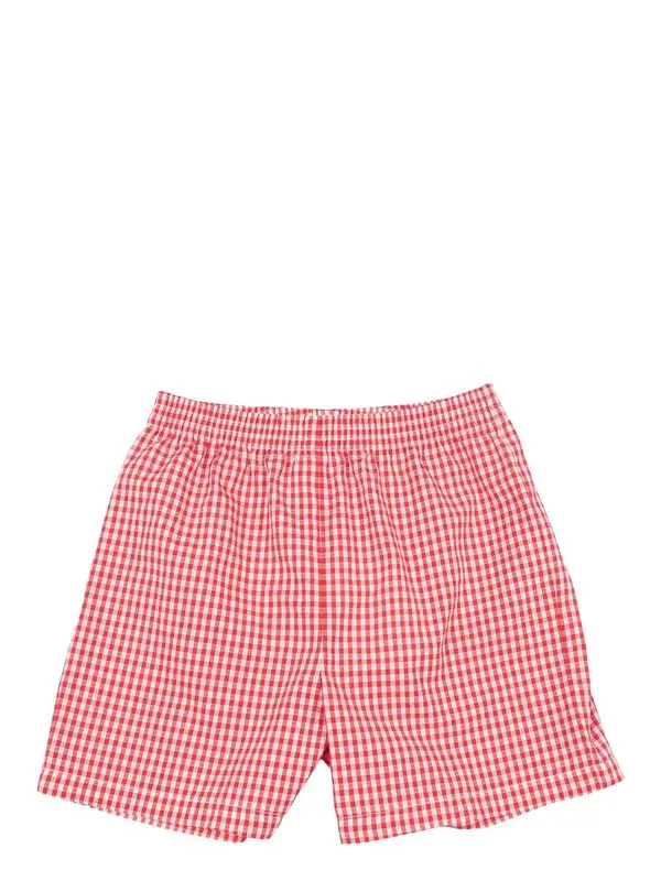 Gucci Bermuda Small Vichy Armure - Red