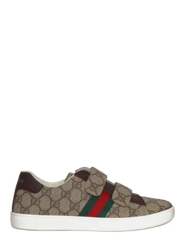 Gucci Gg Supreme Sneakers - Red