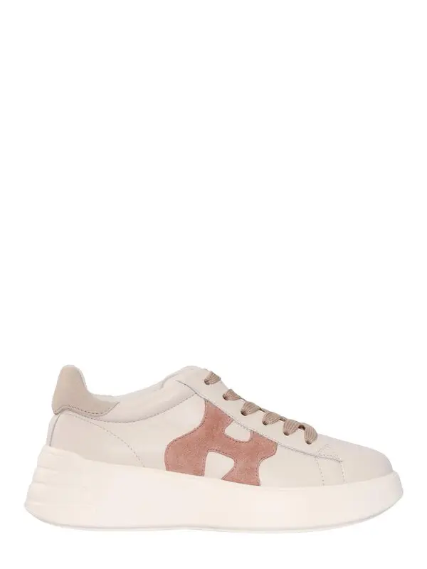 Hogan Rebel H562 Allacciato H Sneakers - White