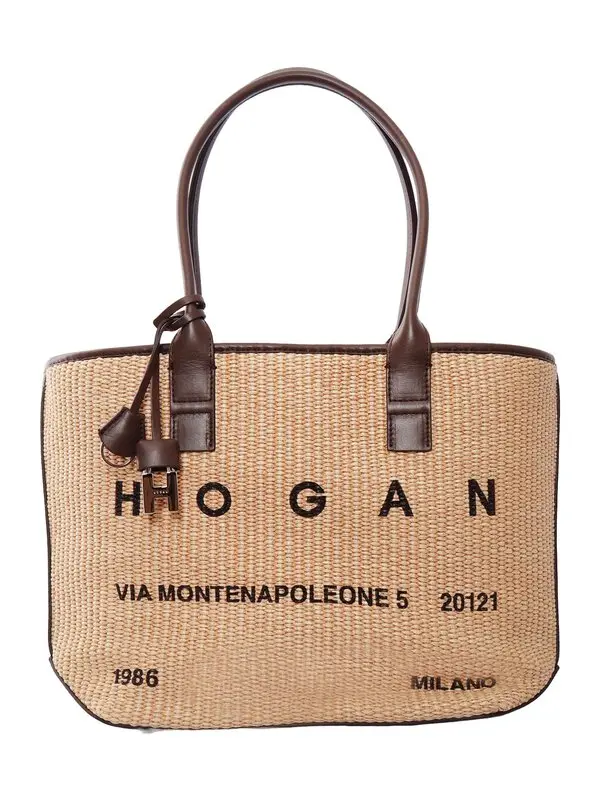 Hogan Address Shopping Piccola Tess Rafia - Other