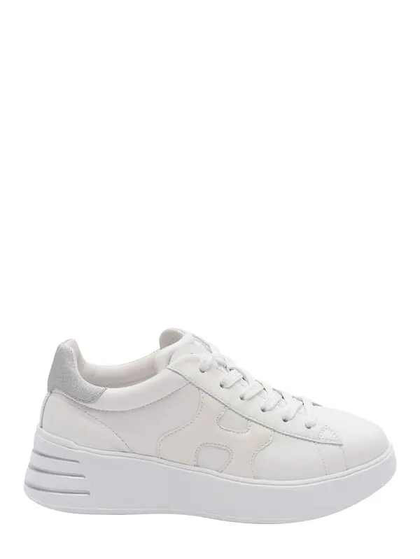 Hogan Lace Up Sneakers - White