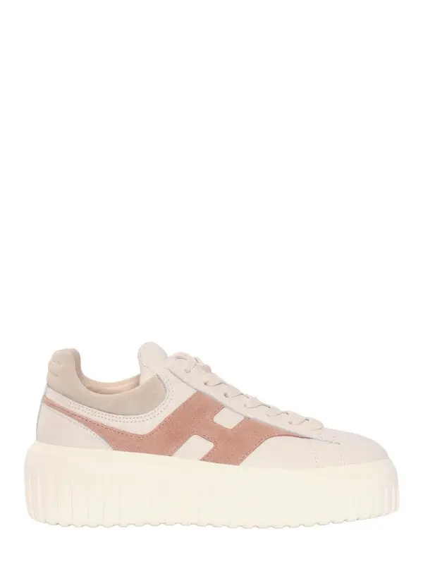 Hogan H Stripes Allacciato H Spezzata - White