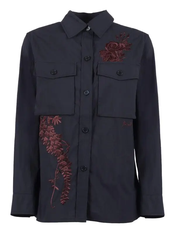 P.a.r.o.s.h Embroidered Shirt - Red