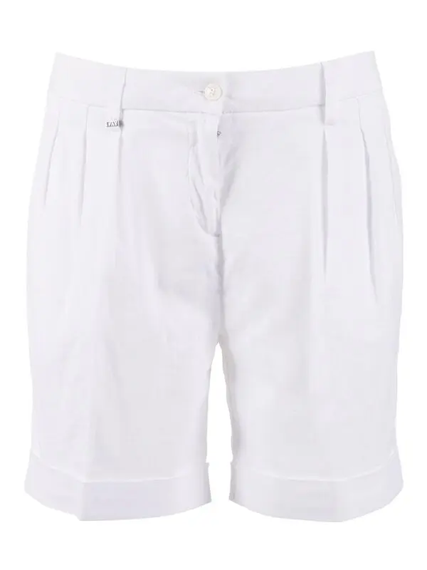 FAY Chino Bermuda Shorts - White