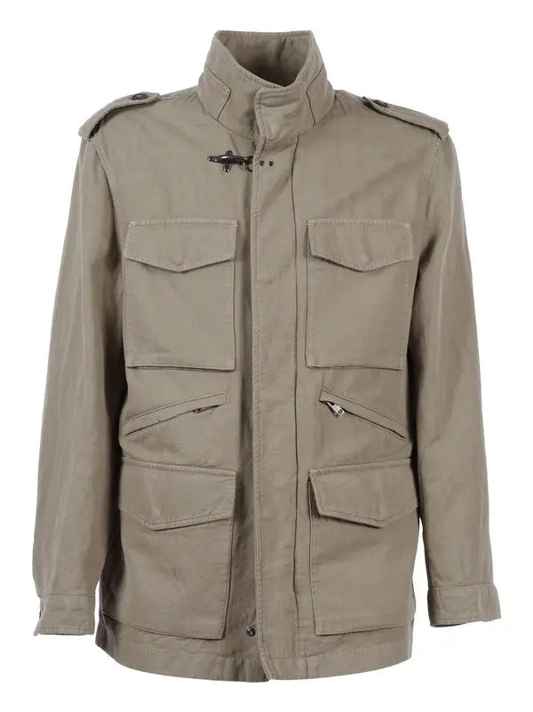 FAY Explorer Field Jacket - Green
