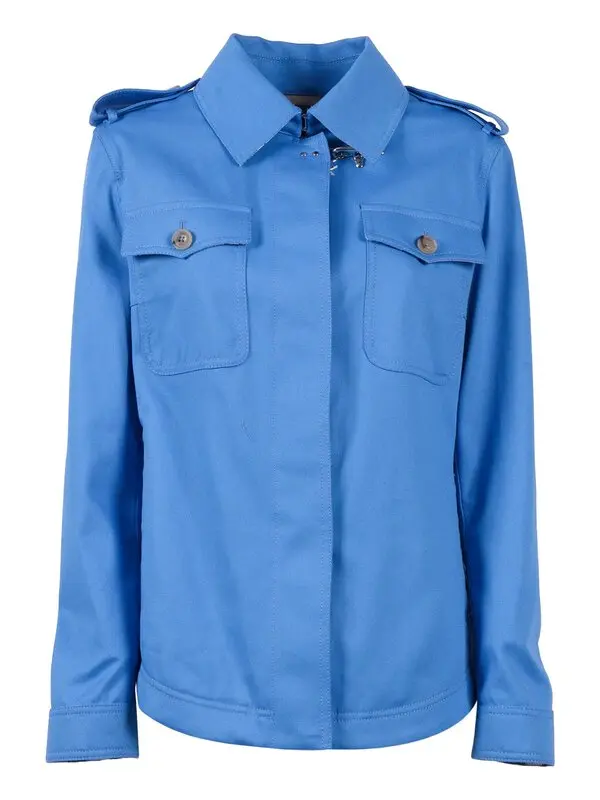 FAY Shirt Jacket - Blue