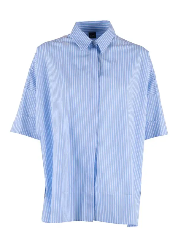 FAY 3/4 Shirt - Blue