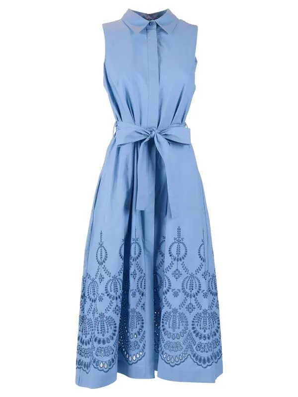 P.a.r.o.s.h Abito Dress - Blue