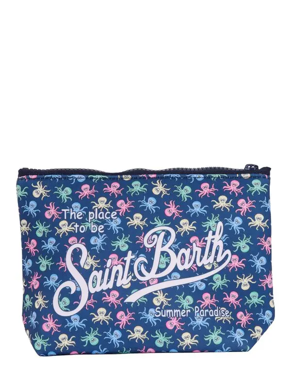 MC2 SAINT BARTH Aline Polpy Multi 61 Pochette - Blu