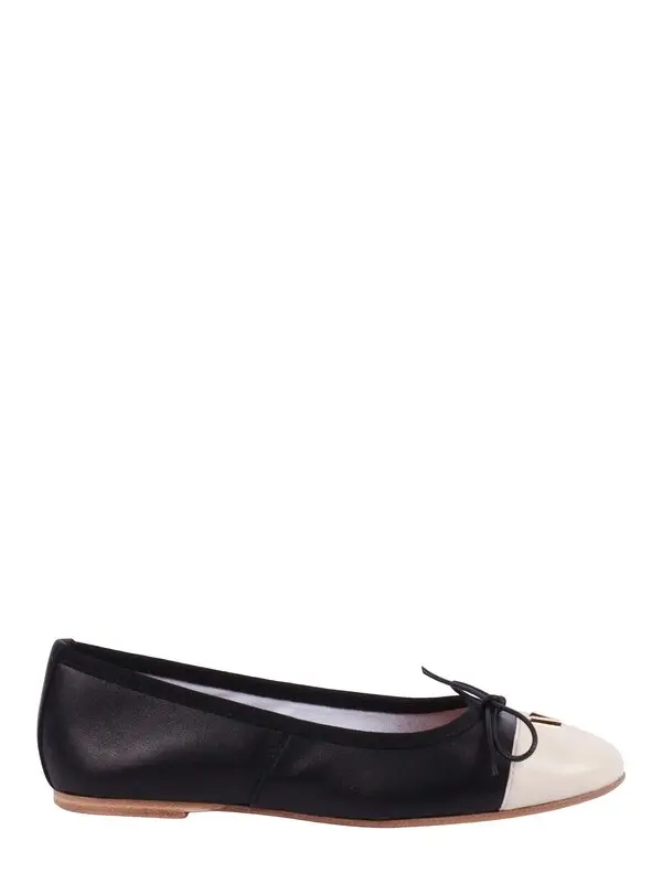 VIA ROMA 15 Ballerina With Pointed Toe - Red