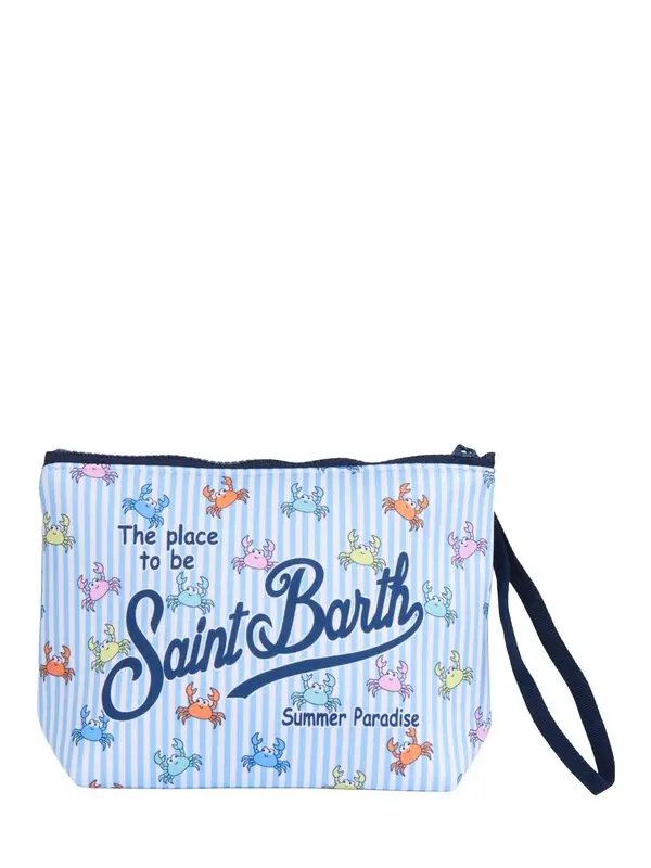 MC2 SAINT BARTH Aline Pinchy Multi Stripes 30 Pochette - Other, With A Wall Thickness