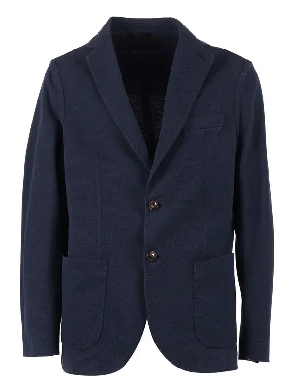 CIRCOLO 1901 Blazer G.dyed Oxford - Blu
