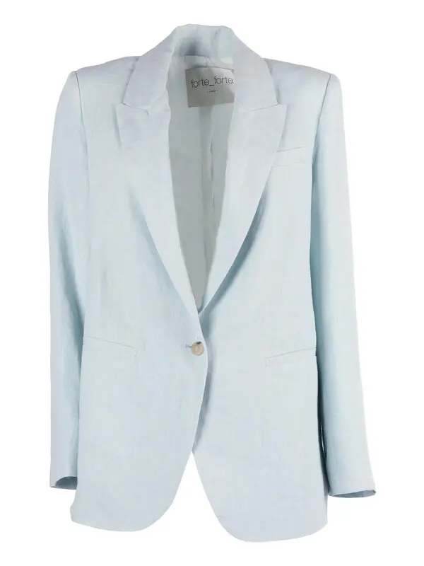 FORTE_FORTE Tela Lino Chic Jacket - Other, With A Wall Thickness