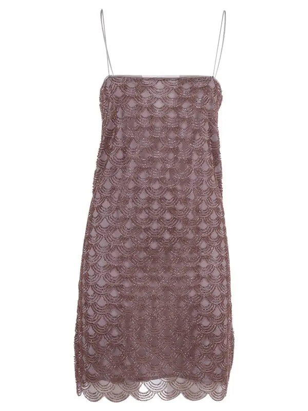 ROTATE BY BIRGER CHRISTENSEN Scallop Sequin Mini Dress - Other