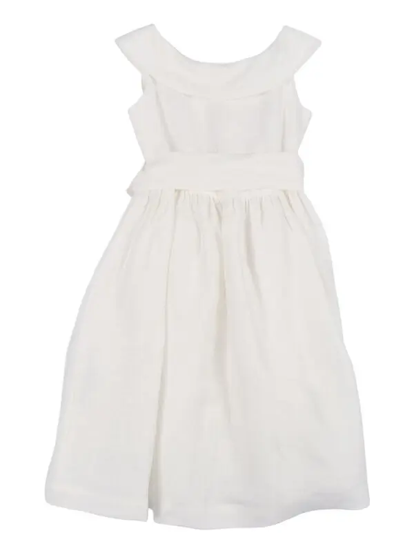 IL GUFO Sleeveless Dress - White