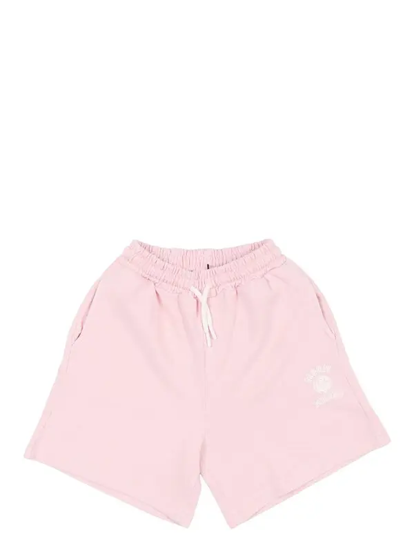 MSGM Washed Fleece Bermuda - Red
