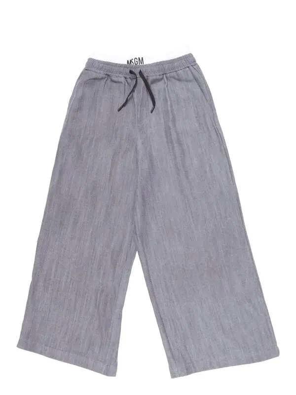MSGM Chambray Pants - Other