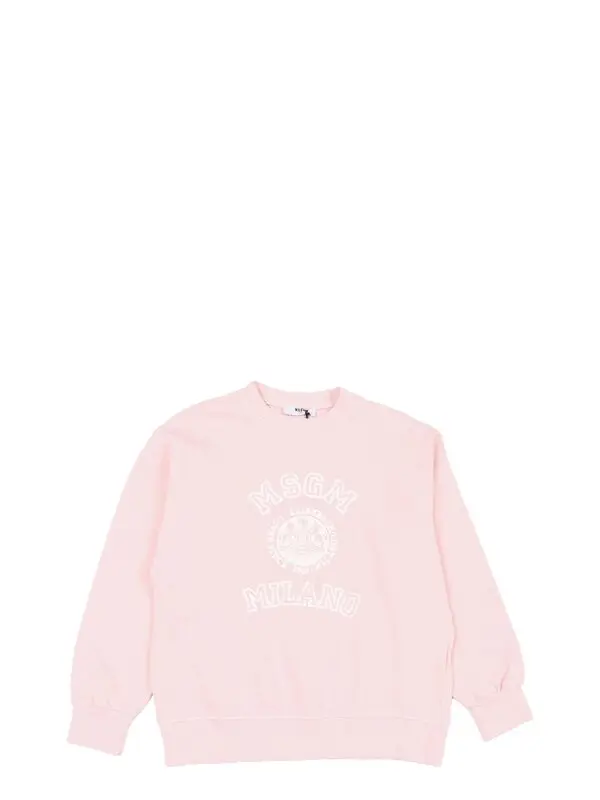 MSGM Washed Sweatshirt - Red