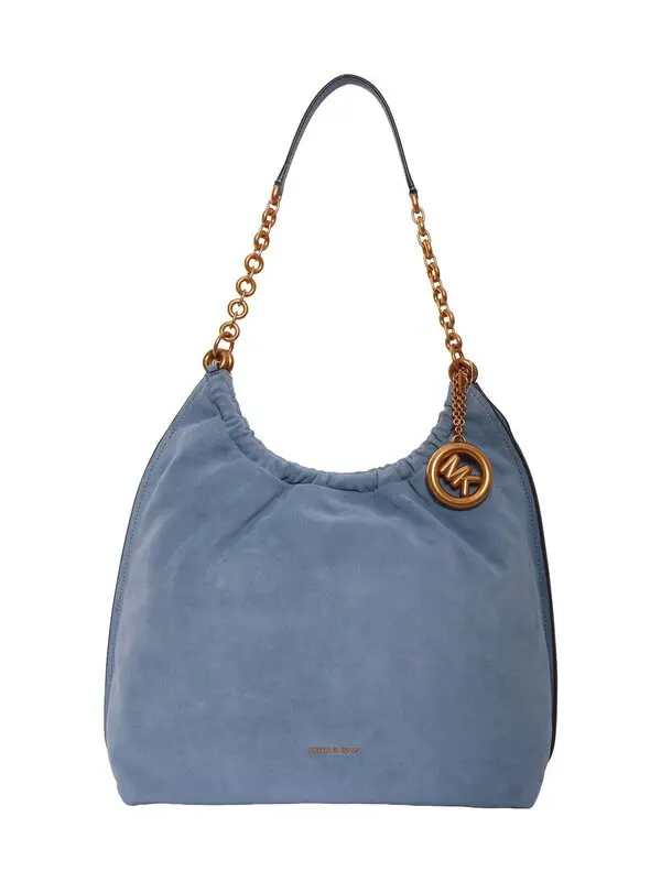 Michael Kors Large Cinch Messenger Bag - Blue